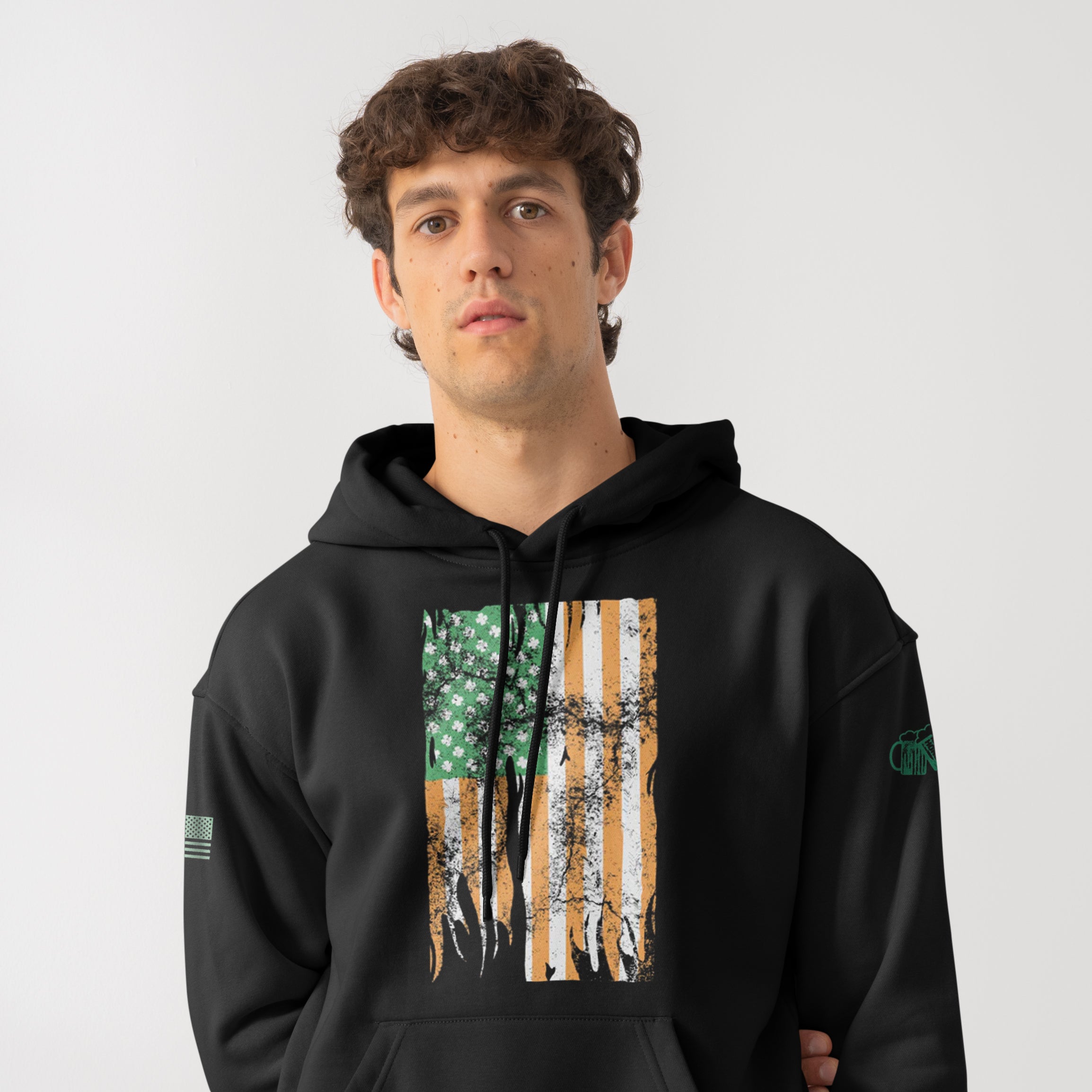 Americas St. Paddy's Flag Hoodie